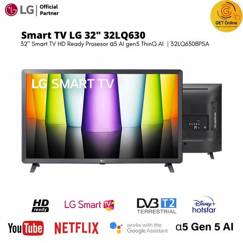 Jual Smart TV LG 32LQ630 32 Inch HD w/ AI Processor 32LQ630BPSA - Unit ...