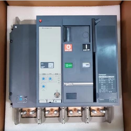 Jual mccb circuit breaker Schneider motorized ns800n 4pole 800a komplit ...