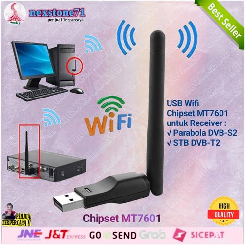 Jual USB Wifi Dongle MT7601 Wireless Adapter Receiver PC Laptop Set Top ...