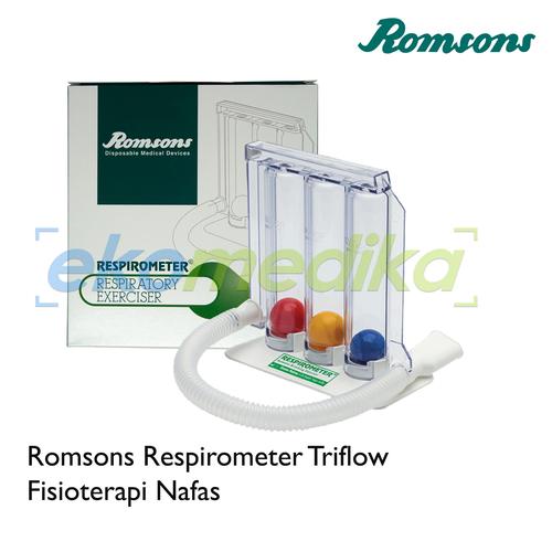 Jual Triflow Spirometer Respirometer Incentive Spirometry Fisioterapi ...