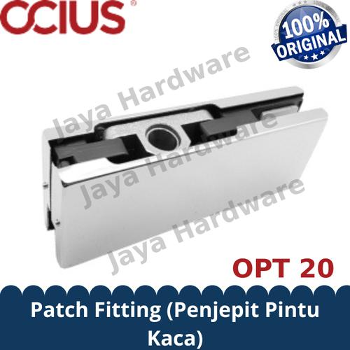 Jual Penjepit Pintu Kaca/Patch Fitting Ocius - OPT 20 - Kota Tangerang ...