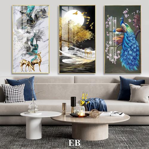 Jual Pajangan Artwork Lukisan / Luxury Light Painting EB Home 380/1 ...