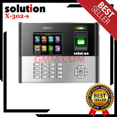Jual FINGERPRINT SOLUTION X302 S - MESIN ABSENSI SIDIK JARI - FINGER ...