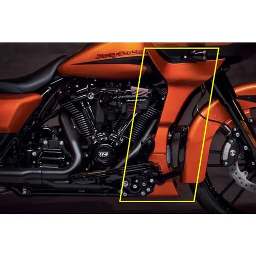 Jual BLACK FAIRING SPOILER FOR ROADGLIDE 2017-2022 BY TCI - Kota ...