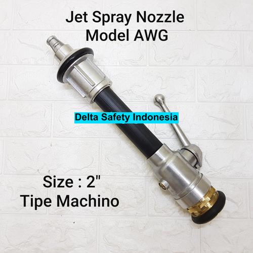 Jual Fire Hose Spray Jet Nozzle Pemadam 2 Inch Machino AWG Variable ...