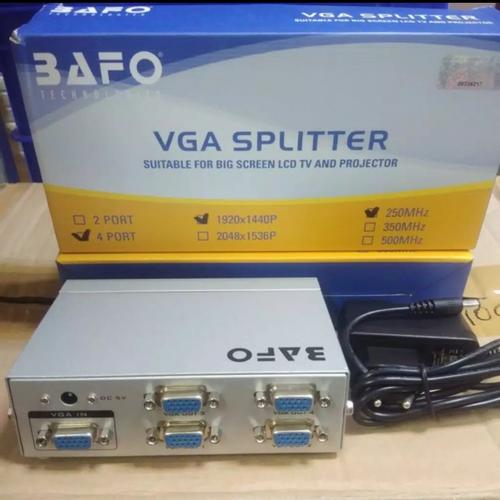 Jual Vga Splitter 4 Port Bafo Spliter 1X4 - Jakarta Pusat - cat comp ...