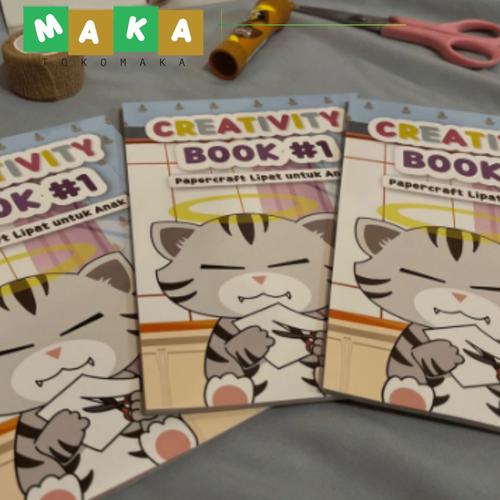 Jual buku origami papercraft centle vol 1 buku mainan origami makanan ...