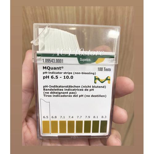 Jual MERCK 1.09543.0001 pH-Indicator Strips pH 6.5 - 10.0 - Jakarta ...
