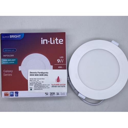 Jual LED PANEL INPS 626R 9W 9 W 9WATT 9 WATT INLITE IN-LITE BULAT ...