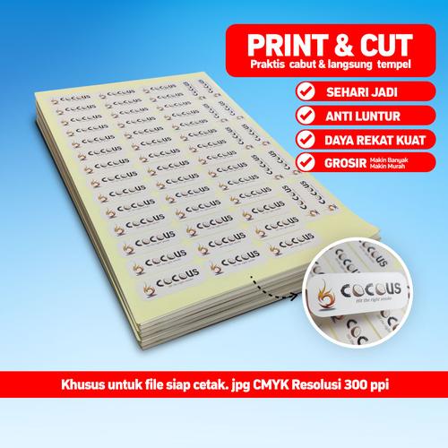 Jual Cetak Stiker A3+ Cutting / Cetak Sticker A3+ Cutting - Kota ...