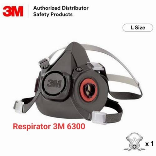 Jual Respirator 3M 6300 size L (Large) - Masker Respirator 3M 6300 ...