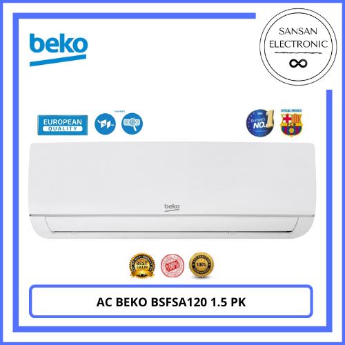 Jual AC BEKO 1.5 PK BSFSA120 BSFSA 120 BSFSA121 LOW WATT R32 DOUBLE ...