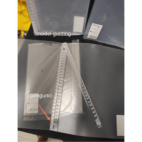 Jual map binder loseleaf wengu tanpa isi b5/a5 kode 20H/26H SL trans ...