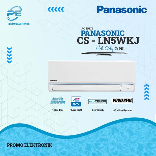 Jual AC Panasonic si-BiRU CS/CU-LN5WKJ - Standard Low Voltage 1/2 PK ...
