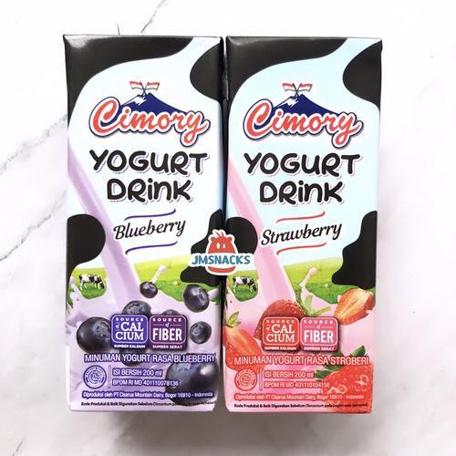 Jual [PROMO!!] Cimory Yoghurt Drink KOTAK 200ml Ready To Drink - sehat - Strawberry - Kota ...
