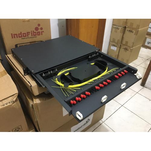 Jual OTB Rack 24 port FC singlemode + Pigtail / ODF rack 24 port FC ...