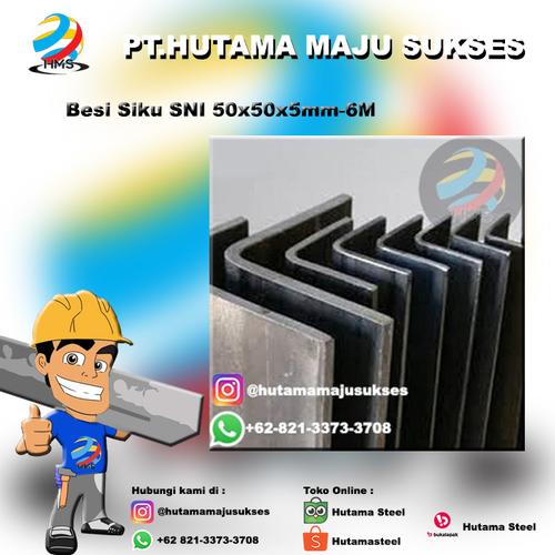 Jual Besi Siku SNI 50x50x5mm-6M (Sertifikat) - Jakarta Barat - Hutama ...
