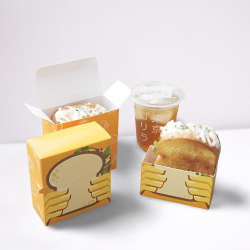 Jual kardus kotak sandwich toast box packaging roti bakar size 10x5x11 ...