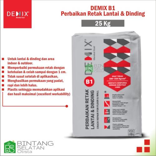 Jual DEMIX B1 Perbaikan Retak Lantai & Dinding 25 KG - Kota Bandung ...