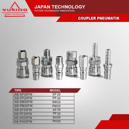 Jual coupler PF 20 coupling PF20 20ph SAMBUNGAN SELANG ANGIN COUPLER ...