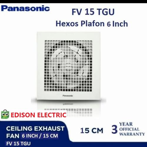 Jual Exhaust/Hexos/Exsos/Heksos Fan Plafon PANASONIC 6"/6 inch FV ...