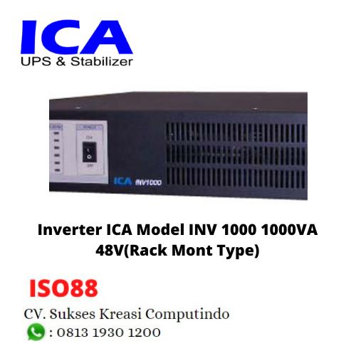 Jual Inverter ICA Model INV 1000 1000VA 48V(Rack Mont Type) - Jakarta ...