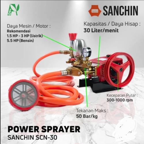 Jual SANCHIN scn30 pompa cuci steam Scn 30 cuci motor dan mobil - Kota ...