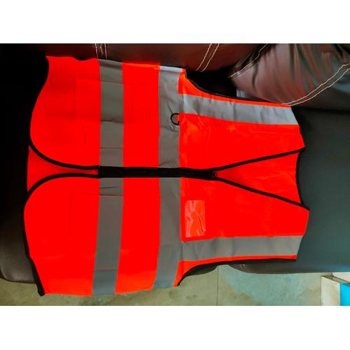 Jual Rompi Safety/ Vest Safety / Pengaman kerja polyster hijau - Orange ...
