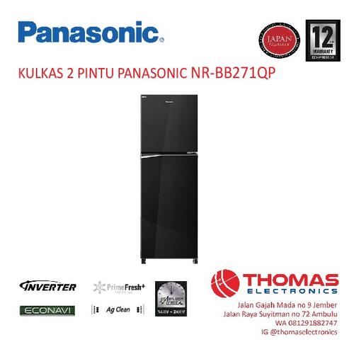 Jual Kulkas 2 Pintu Panasonic NR BB 271 QP Garansi Resmi - Kab. Jember ...