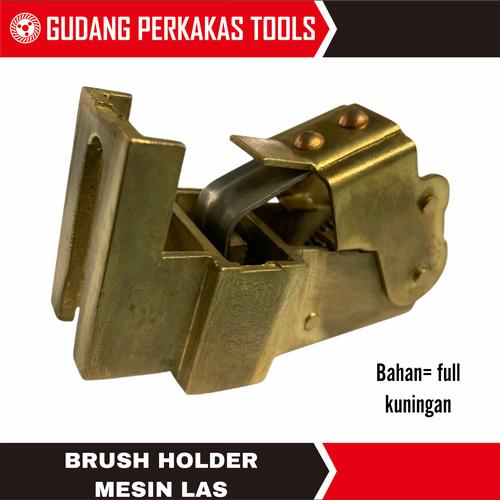 Jual Brush holder dudukan carbon brush col boster mesin las full ...