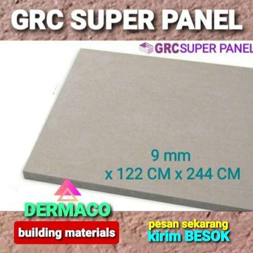 Jual GRC SUPER PANEL 9 mm / SUPER PANEL GRC 122 CM x 244 CM / GRC BOARD ...