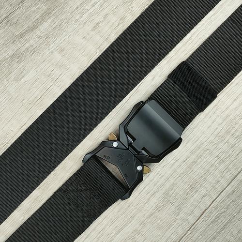 Jual Gesper/Sabuk tactical buckle strap besi - Hitam model 5 - Kota ...