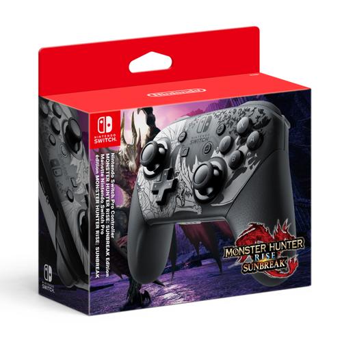 Jual Nintendo Switch Pro Controller Monster Hunter Rise Sunbreak ...