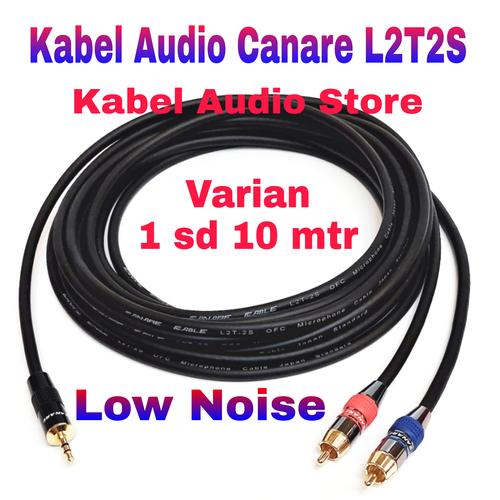 Jual KABEL AUDIO CANARE MINI STEREO TO 2 RCA 1 - 10 MTR - 1 mtr ...
