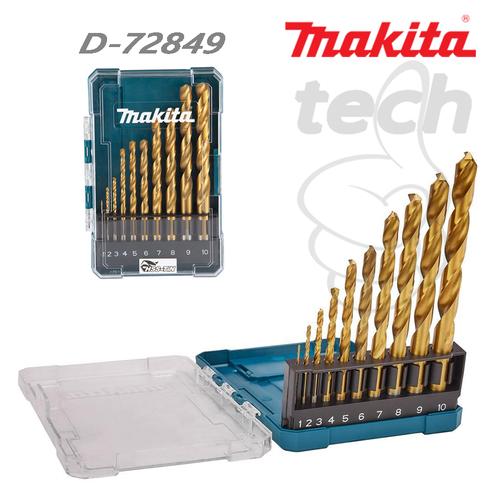 Promo Mata Bor Besi Set Metal Steel Drill Bit Makita HSS TiN D-72849 ...