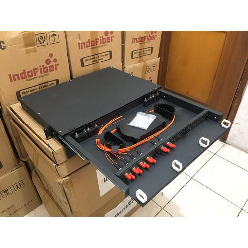 Jual OTB Rack 12 port ST Multimode + Pigtail / ODF rack 12 port ST ...