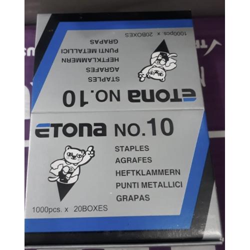 Jual Isi staples Etona no.10 / stapler refill - Kota Medan - ATK ...