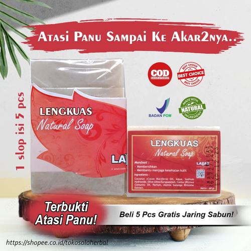 Jual Sabun Panu Kurap Paling Ampuh Ekstrak Lengkuas BPOM 60 gr - Kab ...