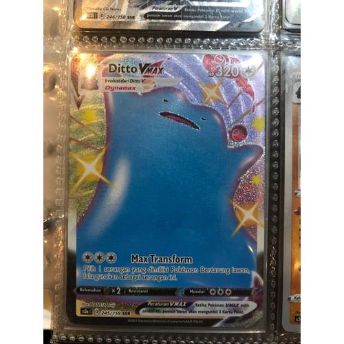 Jual Ditto Vmax SSR Pokemon TCG Indonesia - Kota Surabaya - Board Game ...