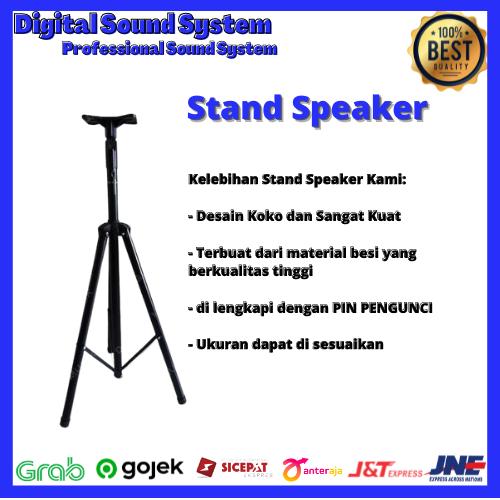 Jual Stand Speaker Murah Stand Speaker Portable - Stand Speaker Aktif ...