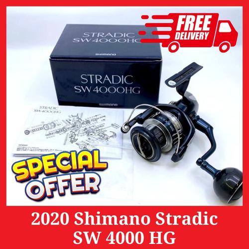 Jual Reel Shimano (2020) STRADIC SW 4000 / 5000 / 6000 / 8000 / 10000 - SW 4000 HG - Jakarta ...