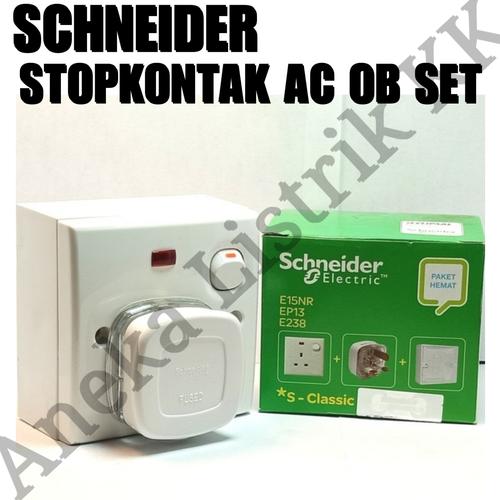 Jual SCHNEIDER STOP KONTAK AC OB SET CLIPSAL E15NR EP13 E328 OUTBOW ...