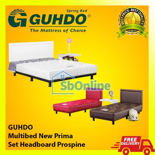 Jual GUHDO Multibed New Prima HB Prospine - FULLSET - 120x200, Putih ...