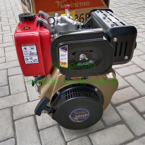 Jual mesin penggerak diesel solar 10 hp maestro MT186FAE DOUBLE STARTER ...