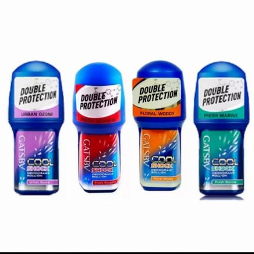 Jual Gatsby Roll On Cool Shock Double Protection 50ml All variant ...