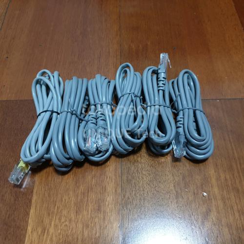 Jual KABEL LAN 1M 1 METER 1M CAT 5 CAT 5E ORGINAL MODEM RJ45 UTP 8 PIN ...