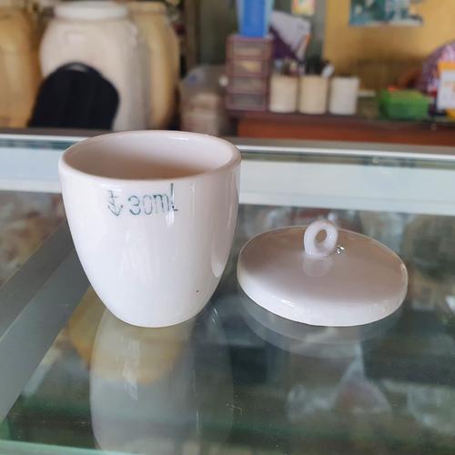 Jual Cawan Krusibel Porselen / Porcelain Crucible - 30 mL - Kota ...