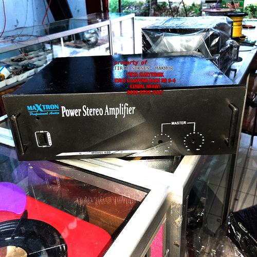 Jual BOX AMPLI STEREO MODEL 751 / 650 - 650 - Kab. Ngawi ...
