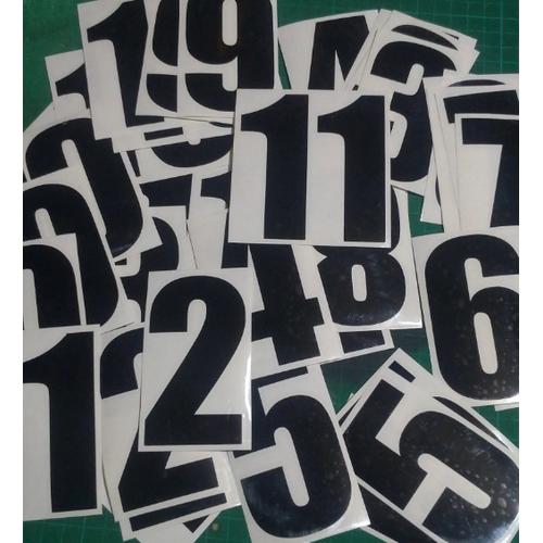 Promo STIKER HURUF / ANGKA UK TINGGI 8 CM 1 DIGIT otomotif - Abu-abu ...