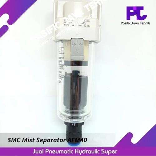 Jual Air Filter Mist Separator SMC AFM40-04C-A (Drain) AFM Series ...